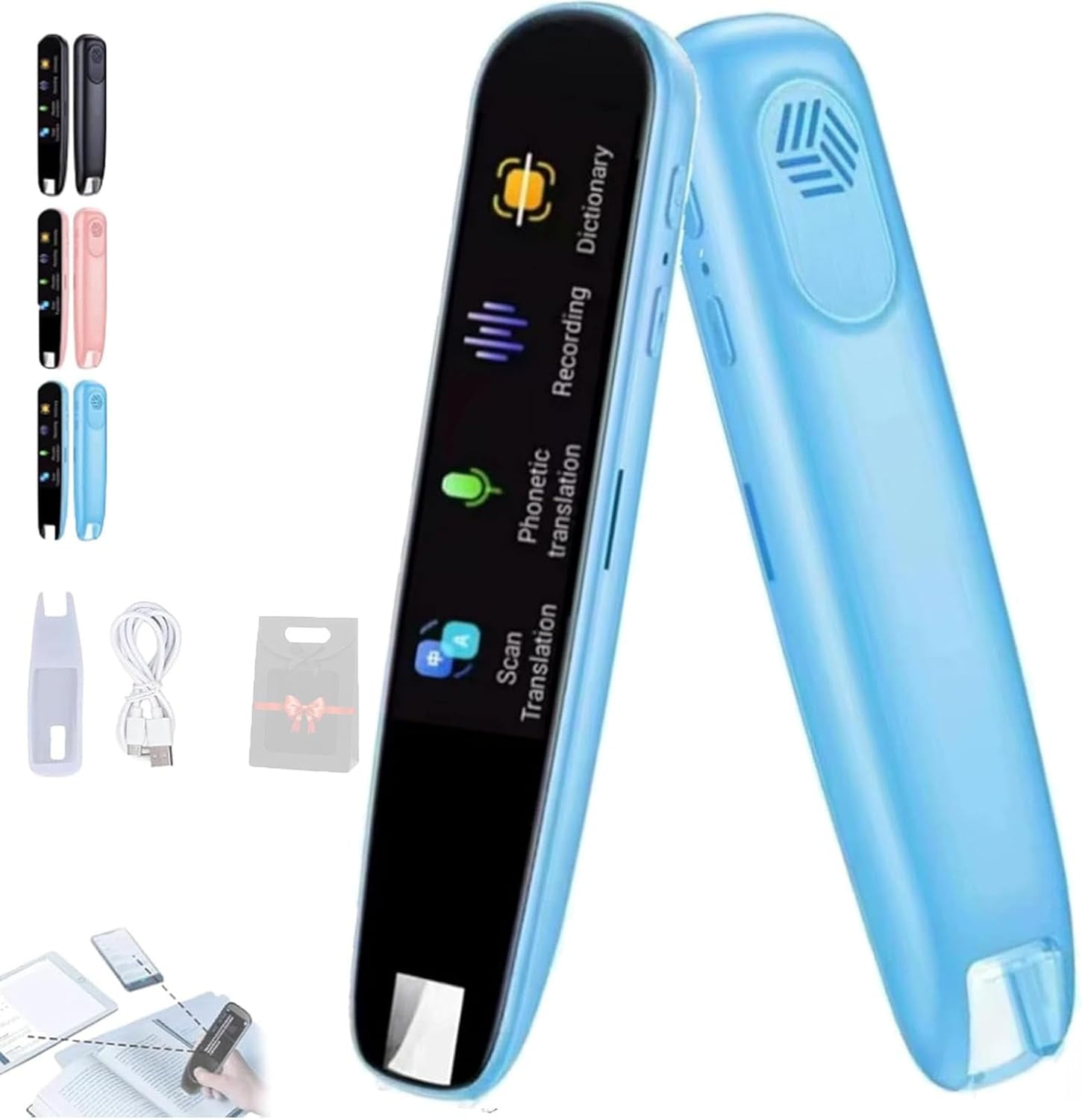 Original Translator Pen, Portable Smart Scanning & Reading Device, 112 ...
