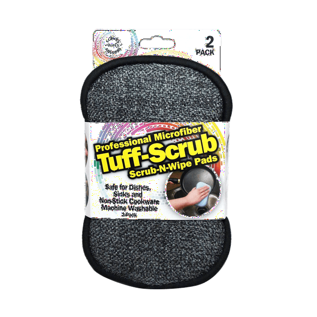 Original Tuff-Scrub Professional Microfiber Scrub 'N' Wipe Cleaning ...