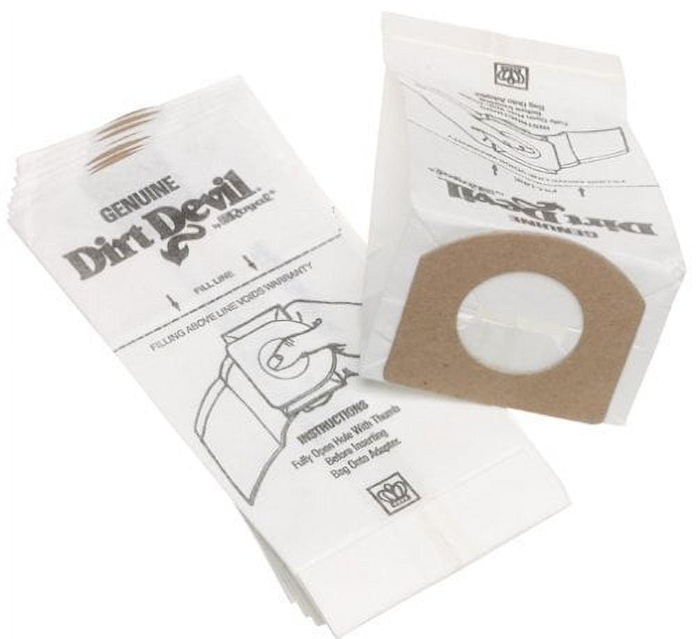 Original Type G Vacuum Bag for Compatible with Dirt Devil 3010348001 ...