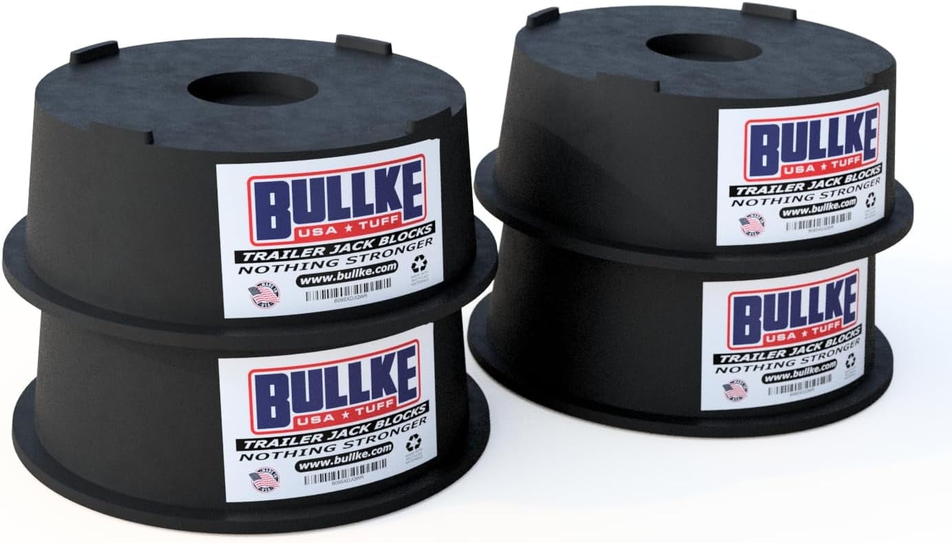 Original USA Made 18,000 lbs Strongest Trailer Jack Blocks Stabilizing ...