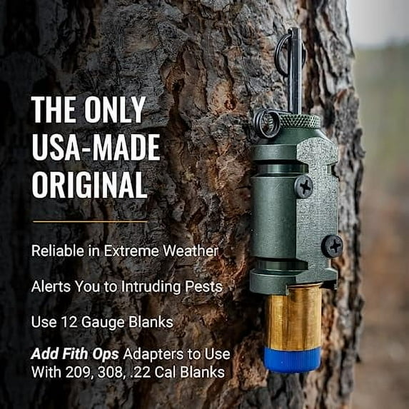 Original USA-Made Camp Safe 12 Gauge Perimeter Trip Alarm Device ...