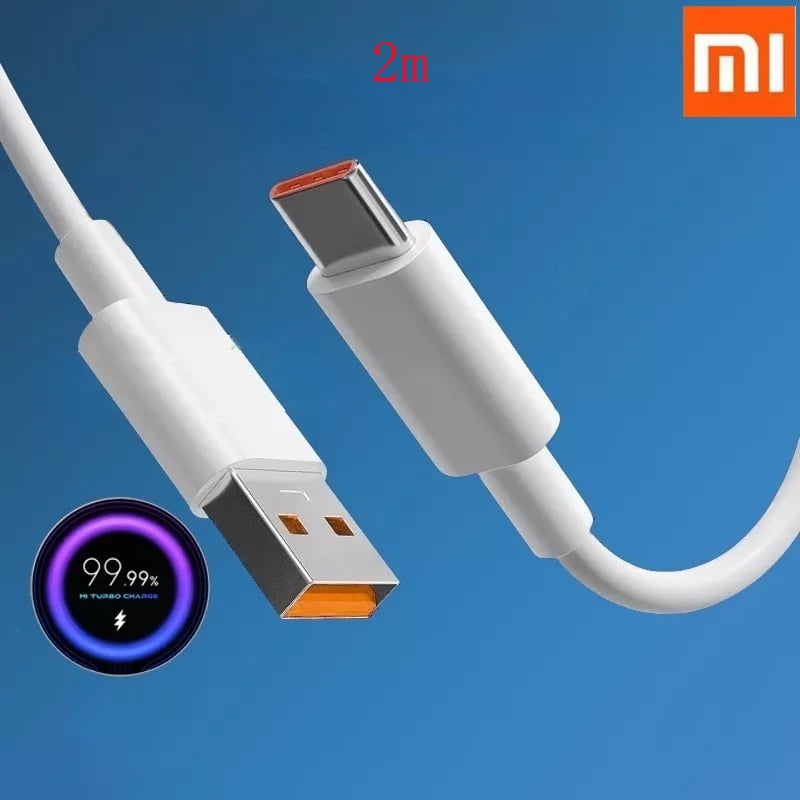Original USB Type C Cable Phone Turbo Charger 6A USBC Fast Charging ...