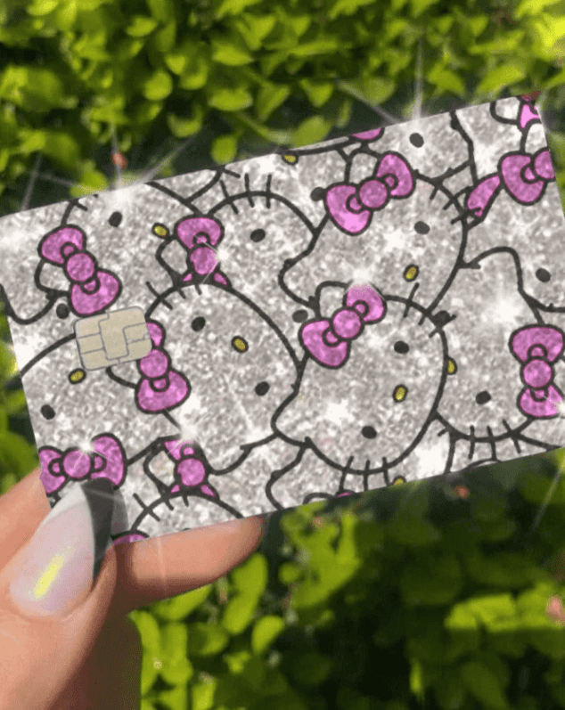 The Original Ultra Bling Reflective Card Sticker Debit -Credit Skin ...