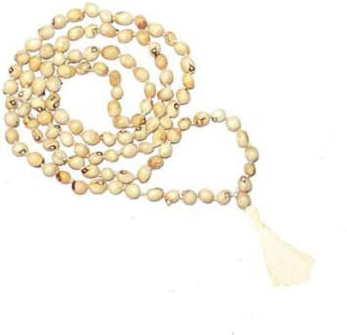 Original White Chirmi/Gunja Beads, Prayer Beads, Jaap Mala, 108 Beads ...