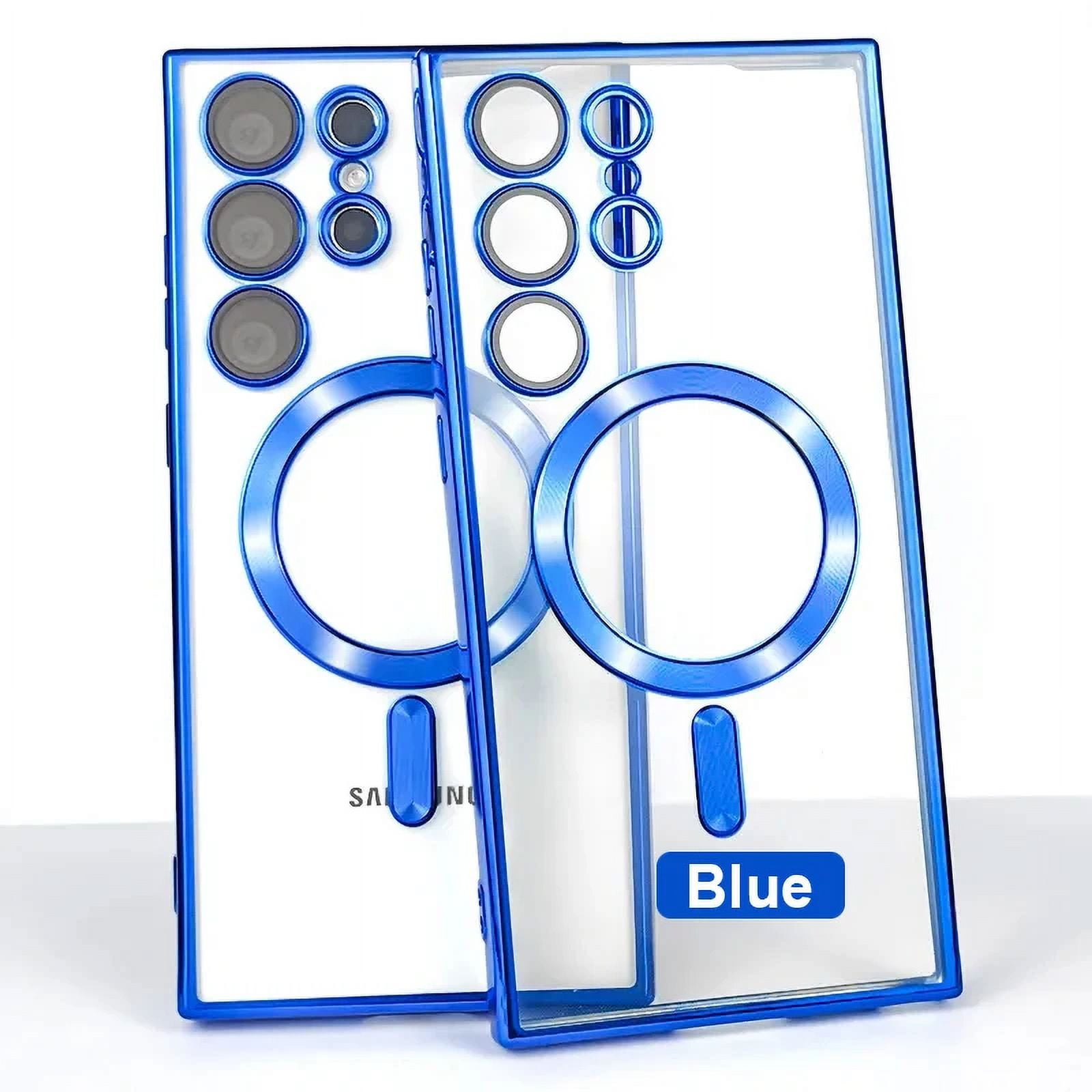 Original Wireless Magnet Plating Cover For Magsafe Case Samsung Galaxy ...