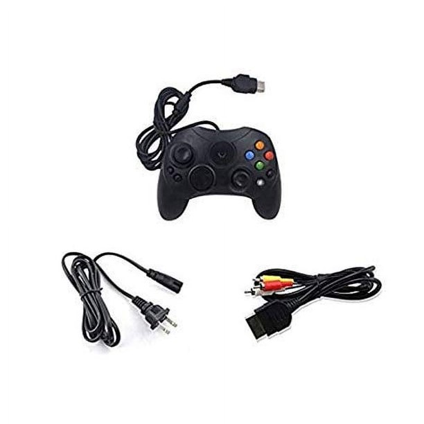 Original Xbox Controller AC Adapter AV Cable Bundle - Walmart Business ...
