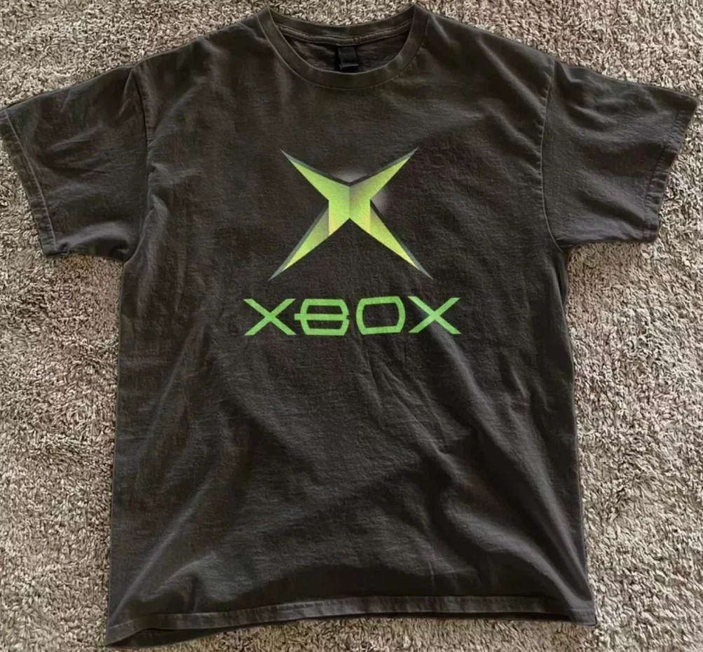 Original Xbox Logo Vintage Gaming Shirt Xbox 360 retro - Walmart.com