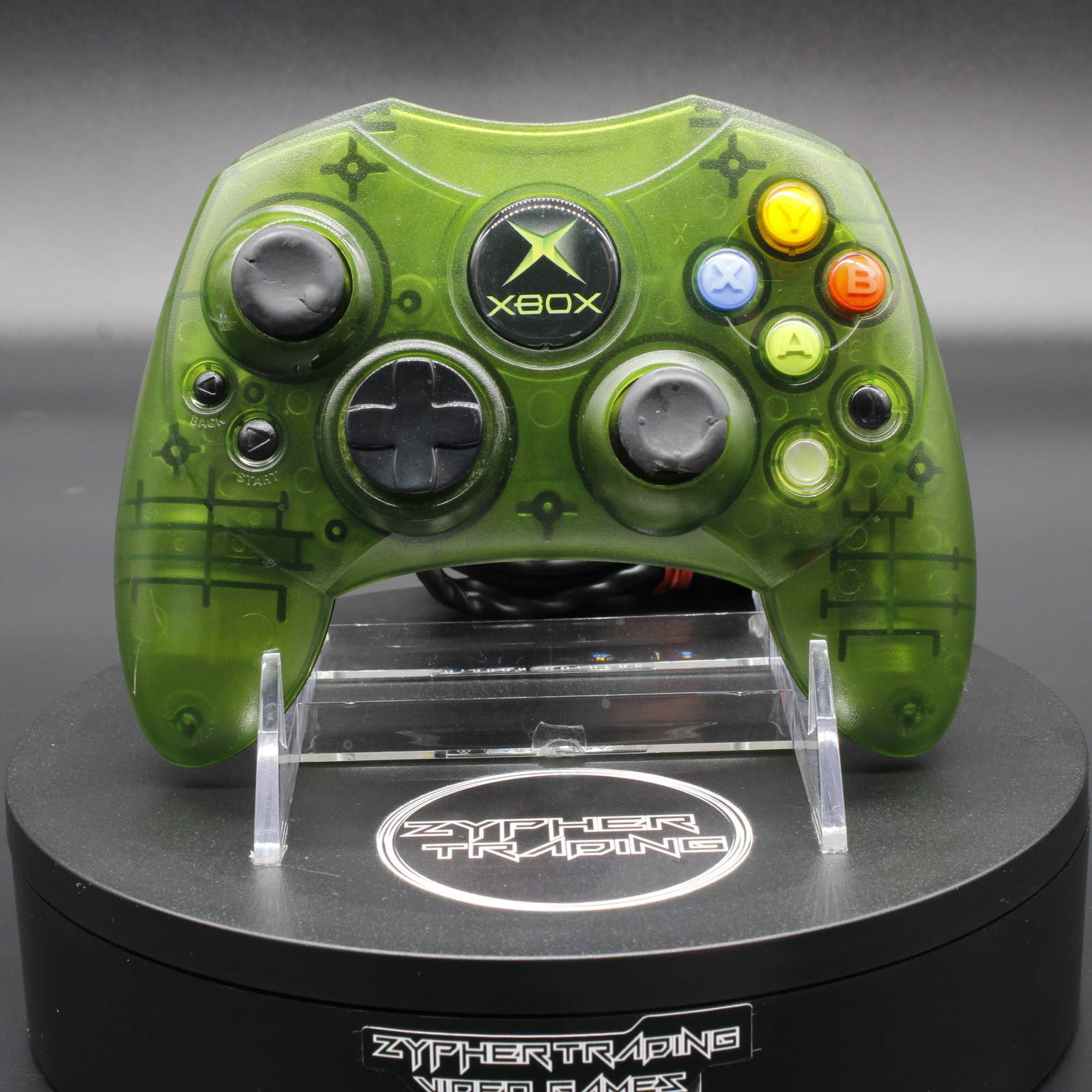 Original Xbox S Controller | Translucent Green | OEM | Microsoft Xbox ...