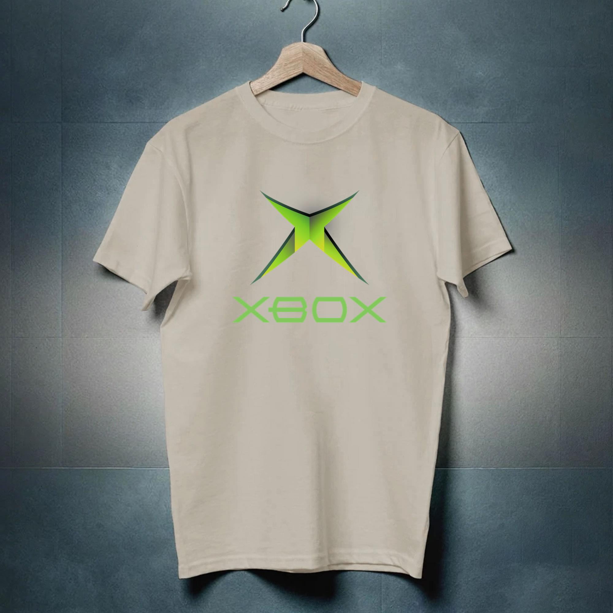 Original Xbox logo green black tee - Vintage Gaming Shirt Y2k Xbox 360 ...