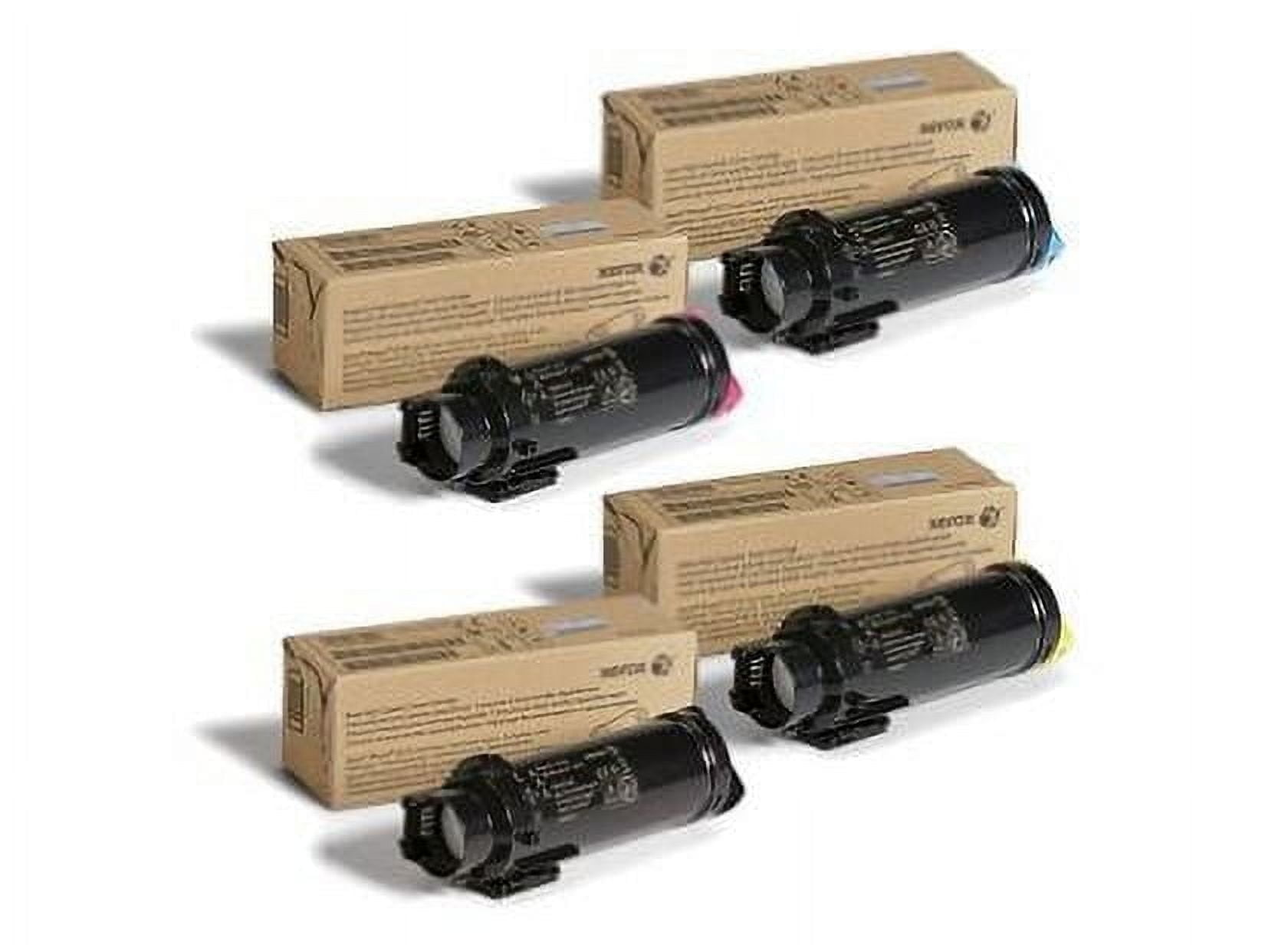 Xerox WorkCentre 6515 High Yield Black and Standard Yield C/Y/M Toner ...