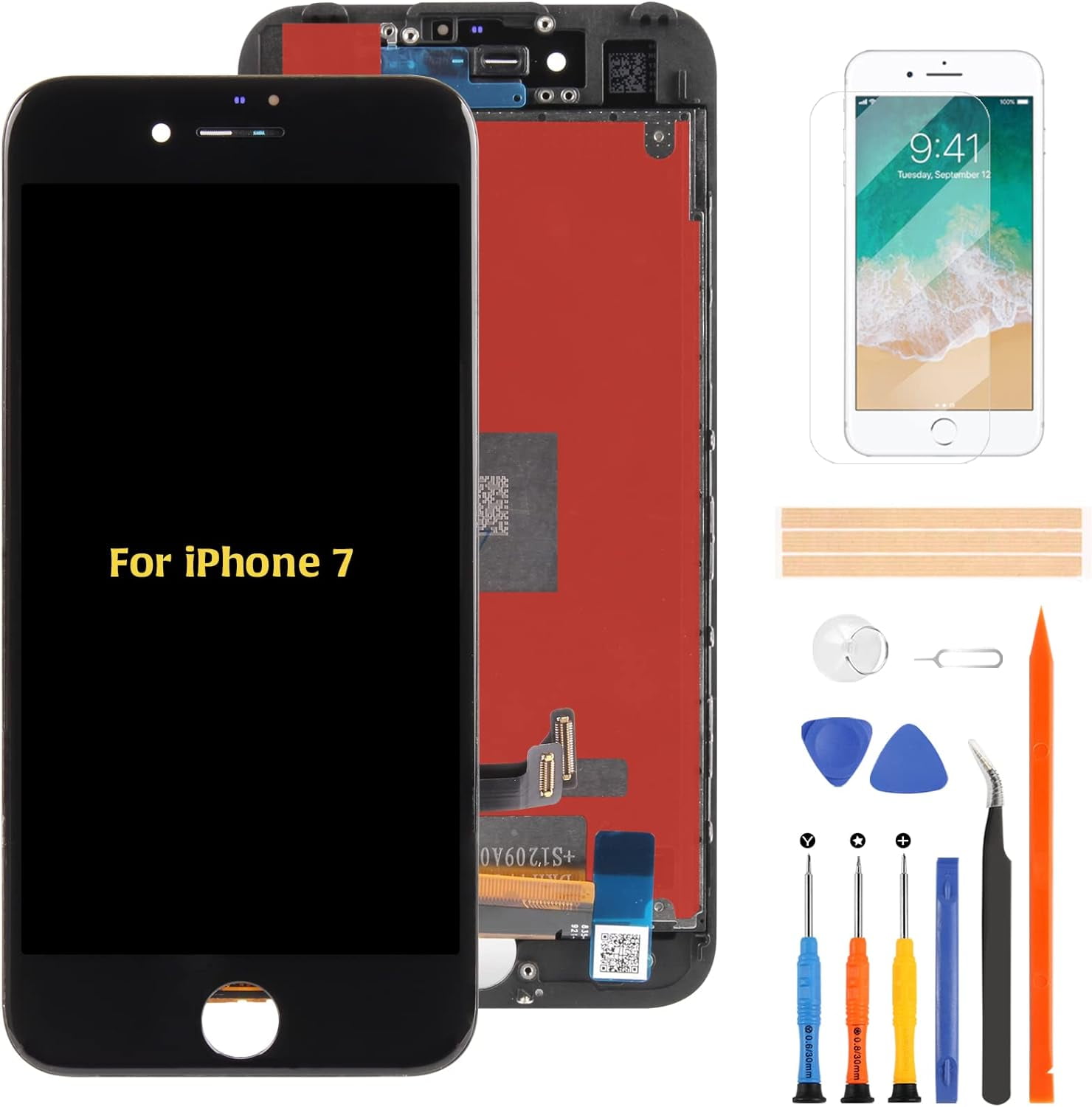 (Original)for iPhone 7 LCD Display 3D Touch Display Digitizer 4.7 inch kit for A1660 A1778 A1779 ...