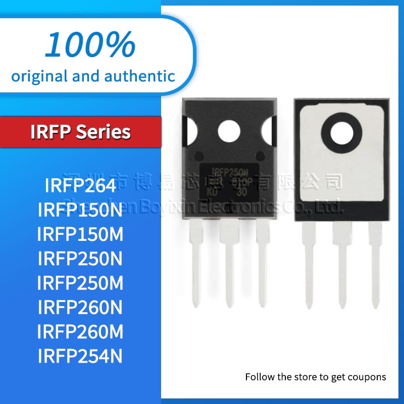 Original genuine IRFP150N IRFP150M IRFP250N IRFP250M IRFP260N IRFP260M IRFP254N IRFP264 MOSFET ...