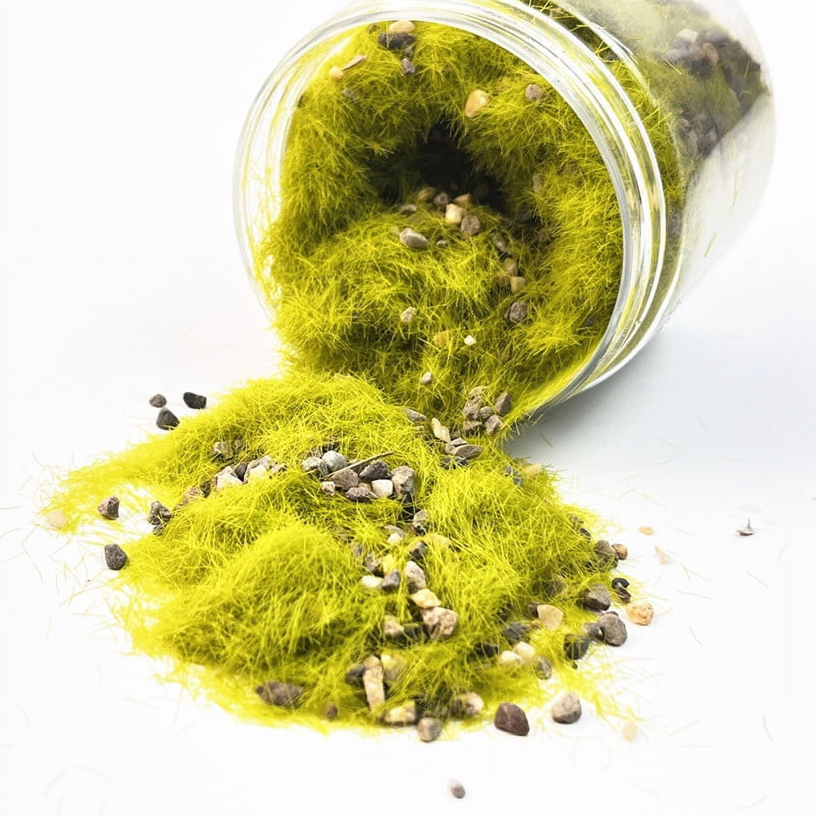 Original micro-landscape simulation ground grass gravel particles ...
