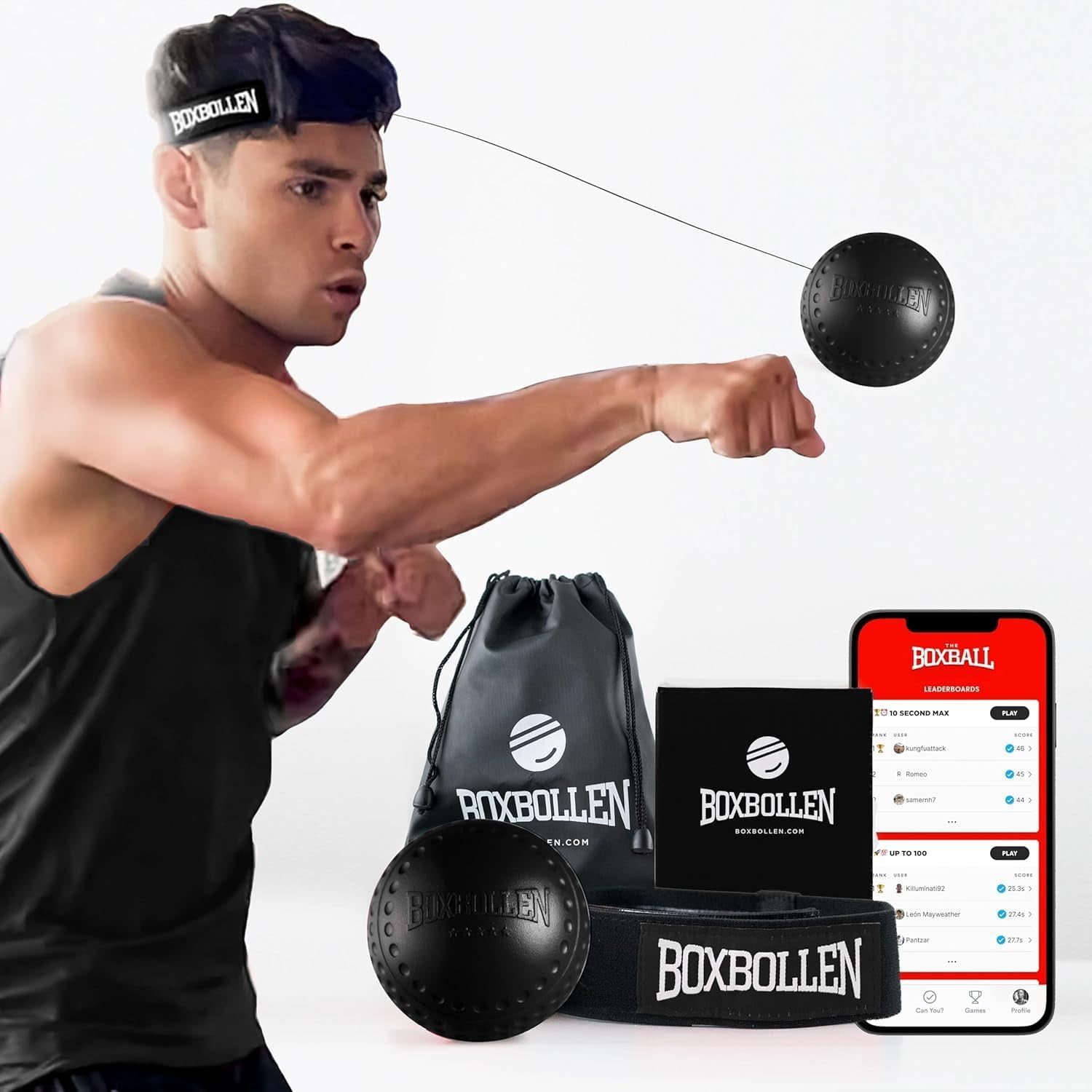 Original with App, Used by Celebrities - MMA Gear Boxing Ball - Reflex ...