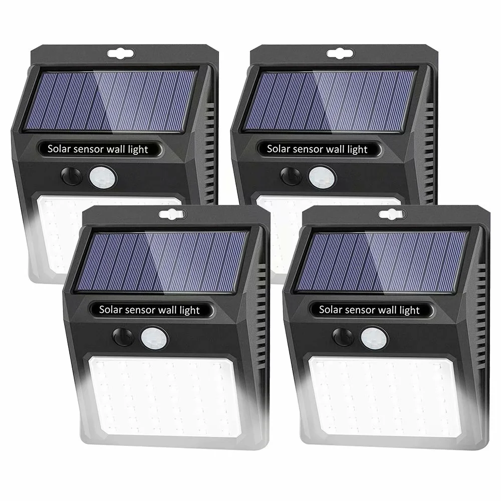 Outdoor Solar Lights, 3 Modes Wireless IP65 Waterproof Heatproof Solar ...