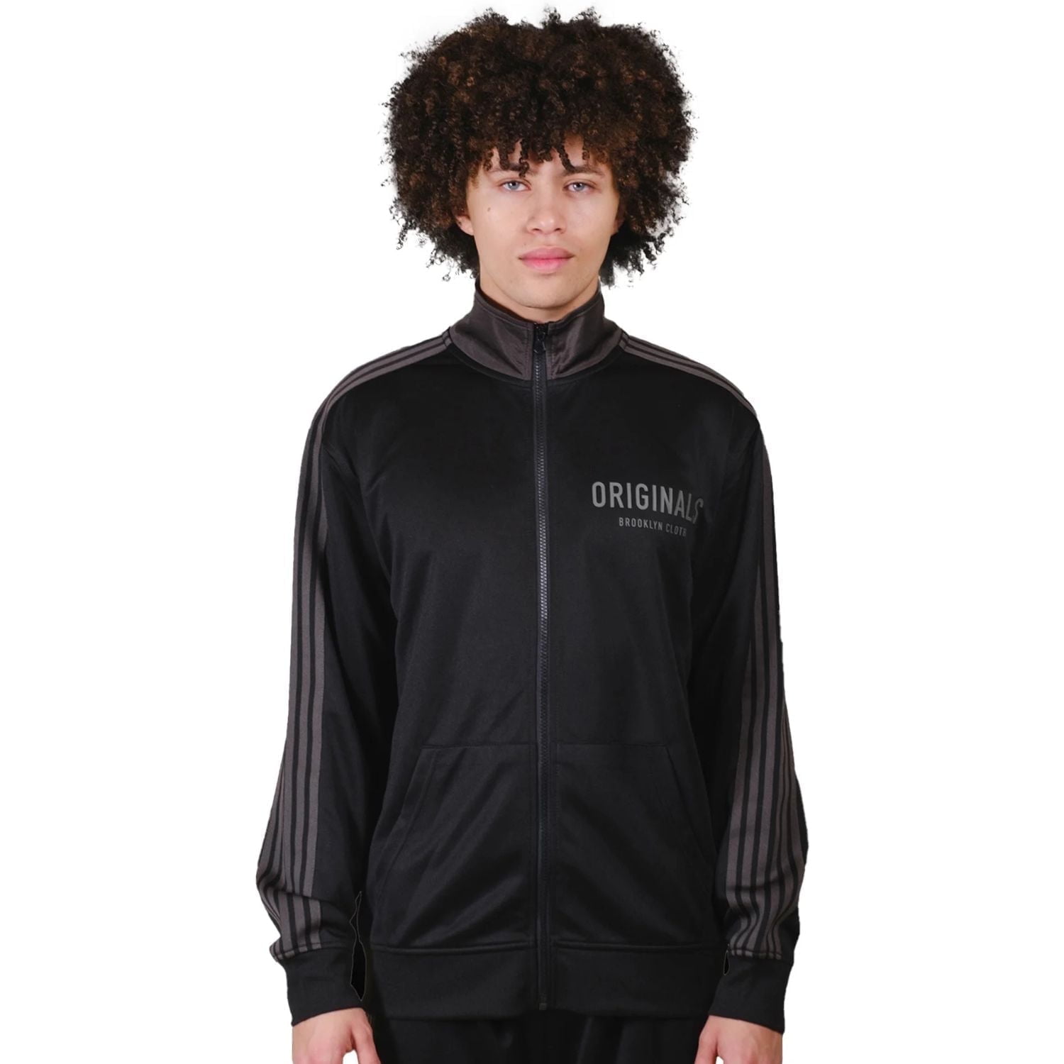Brooklyn Cloth Men's Originals Pique Track Jacket – Relaxed Fit, Full ...