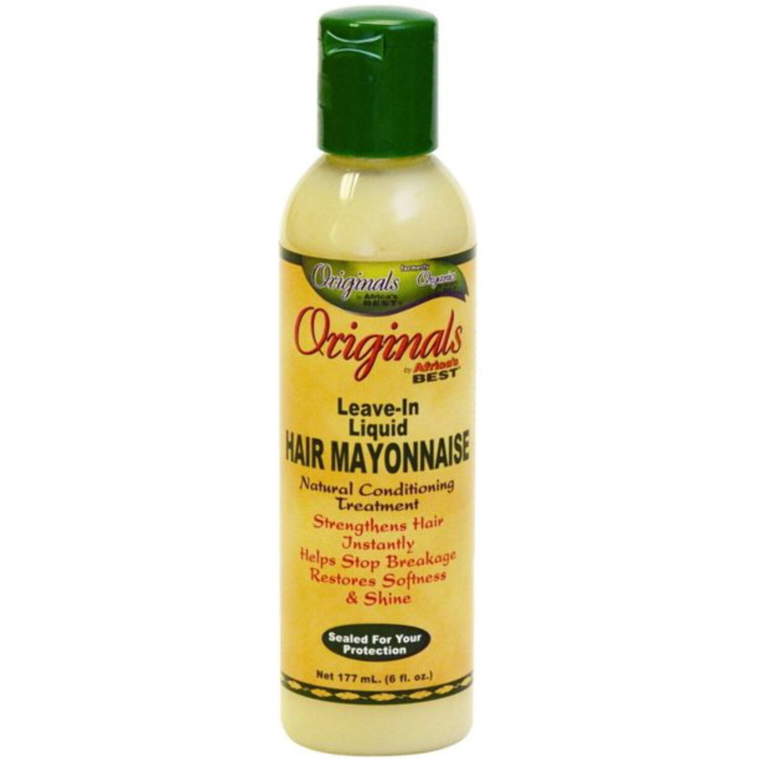 Originals by Africa's Liquid Hair Mayonnaise Leave-In Conditioner, 6 fl oz, Normal Hair ...