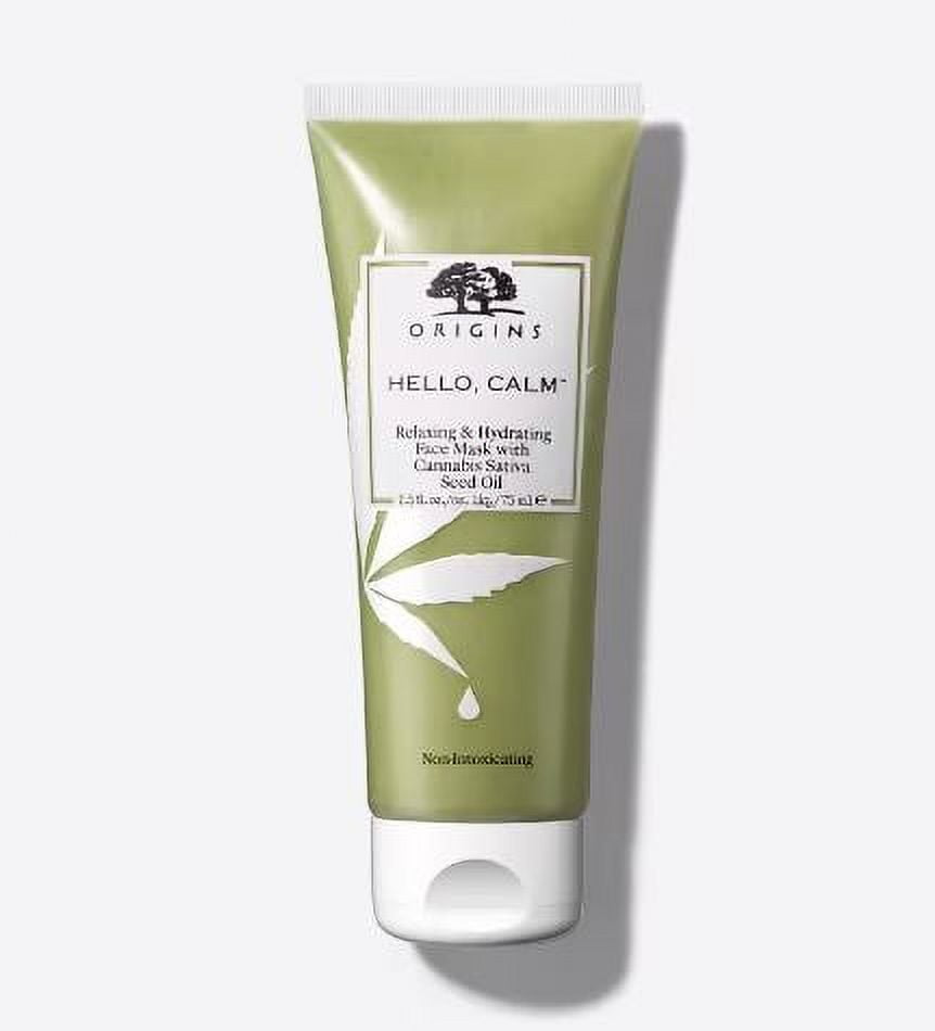 Origins Hello, Calm Relaxing & Hydrating Face Mask with Cannabis Sativa ...