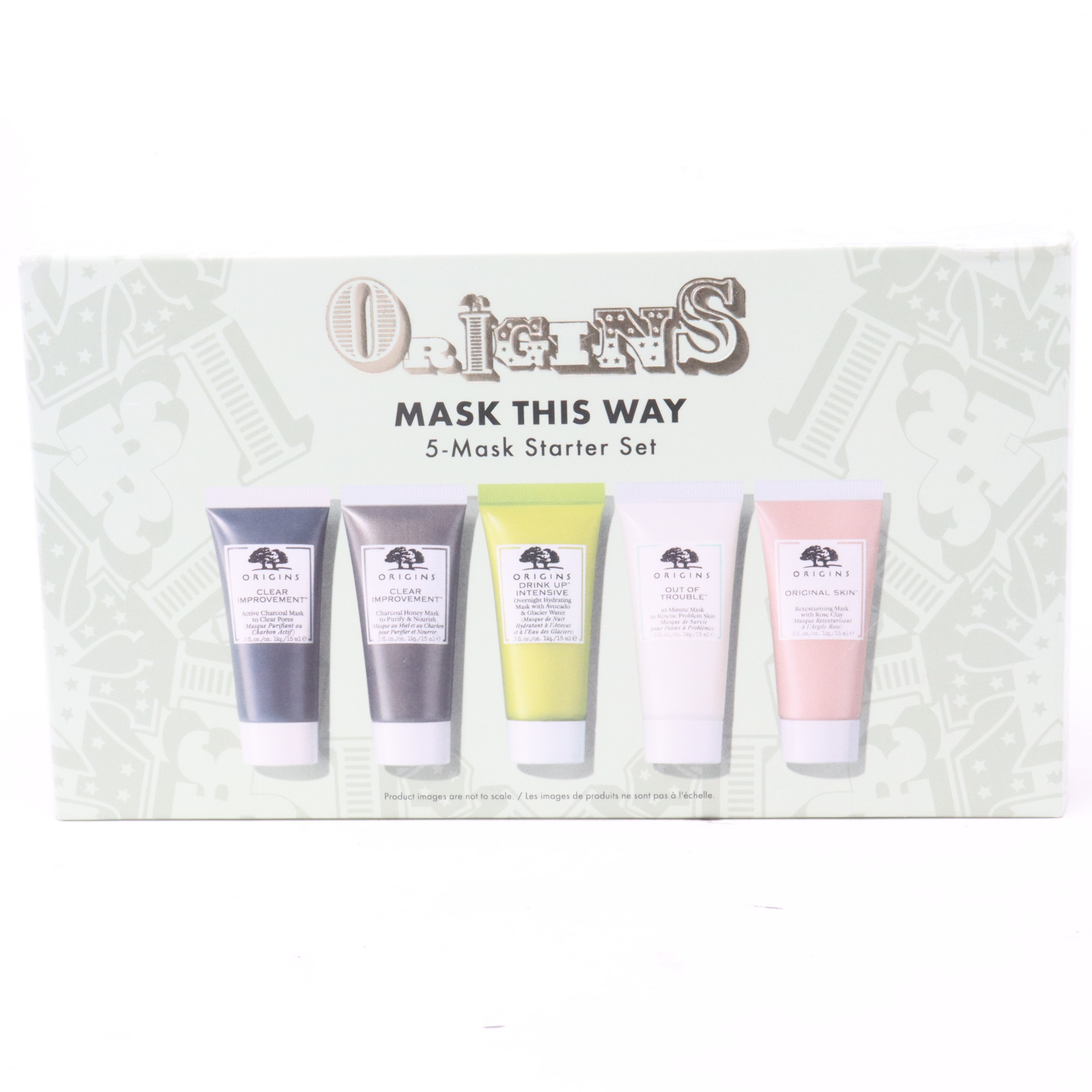 Origins Mask This Way, 5-Pcs Face Skin Care Mask Starter Set, New In ...