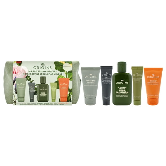 Origins, Best Sellers Set, 5 Pc Kit Set, Travel-Friendly Skincare ...
