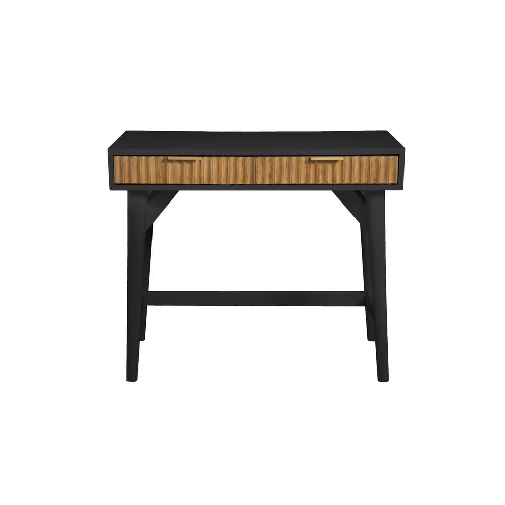Origins by Alpine Larsen Mini Desk in Black - Walmart.com