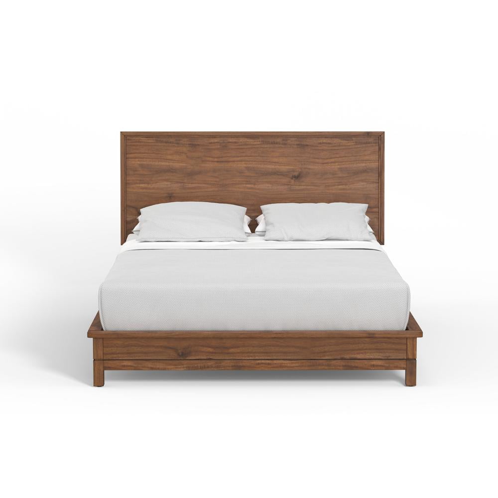 Origins by Alpine Nova Queen Platform Bed in Honey Maple (Brown ...