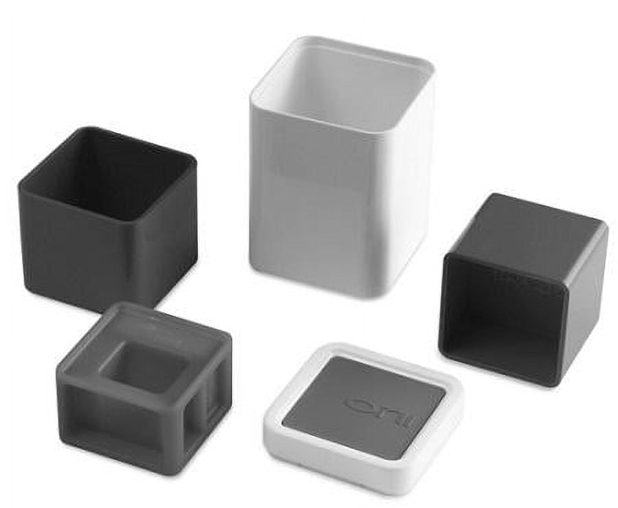 Orii Compact Multi Measuring Mono Block Cups for Kitchen in Charcoal ...
