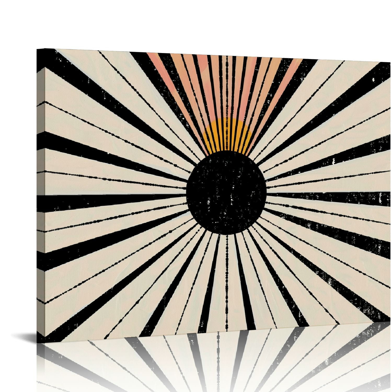 Orinice Abstract Boho Wall Art Prints Minimalist Line Mid Century ...