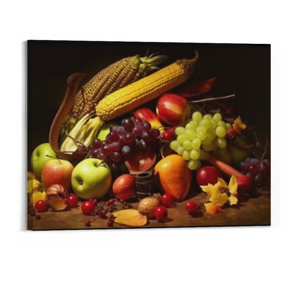 Orinice Artwork Modern Frameless Canvas Painting Cornucopia Filling ...