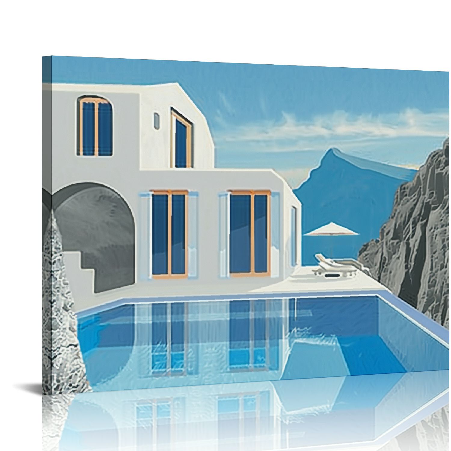 Orinice Beach Posters Gallery Wall Art - Ocean Poster, Beach Scene Wall ...