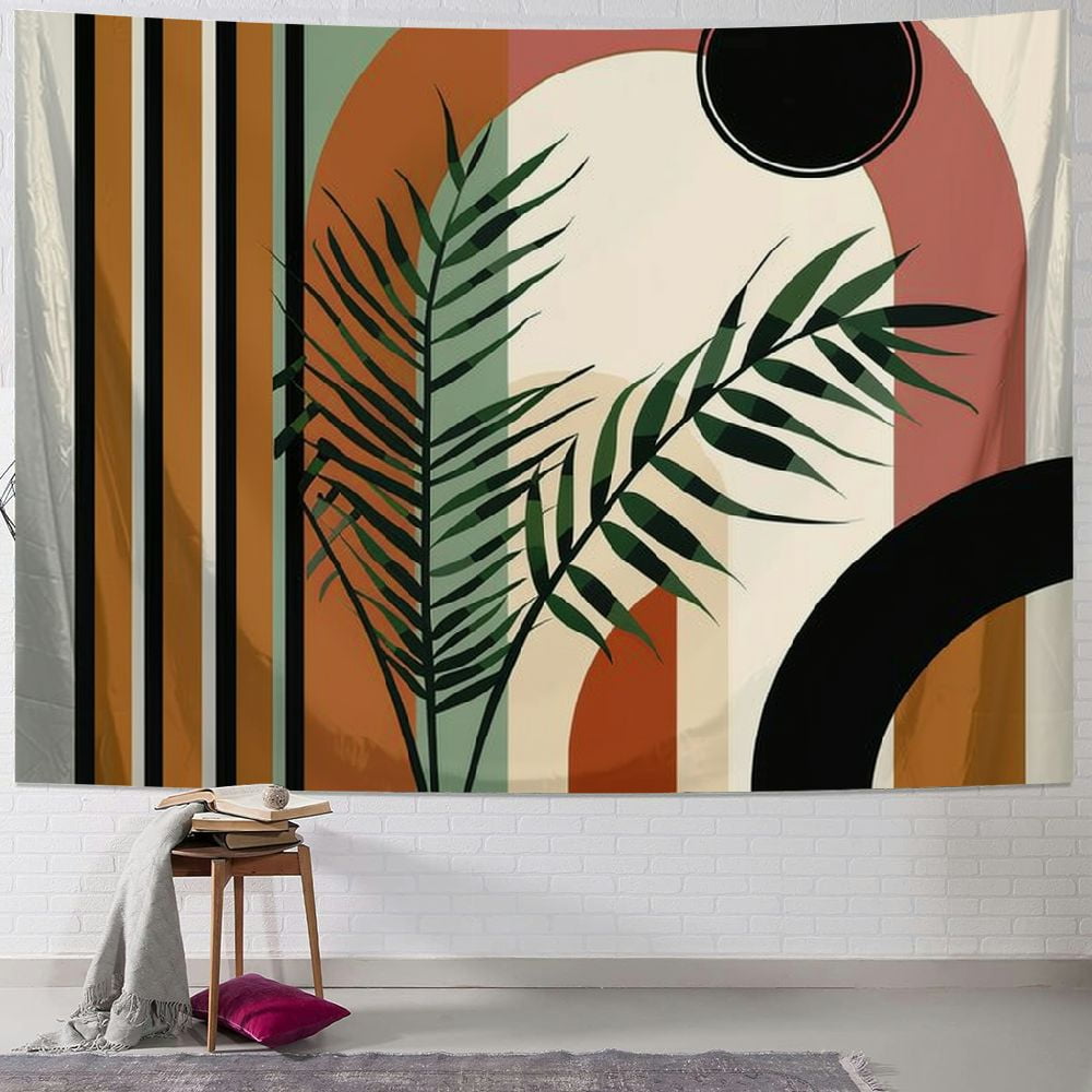 Orinice Bold Shapes Tapestry Wall Hanging Unique Style Graphic ...