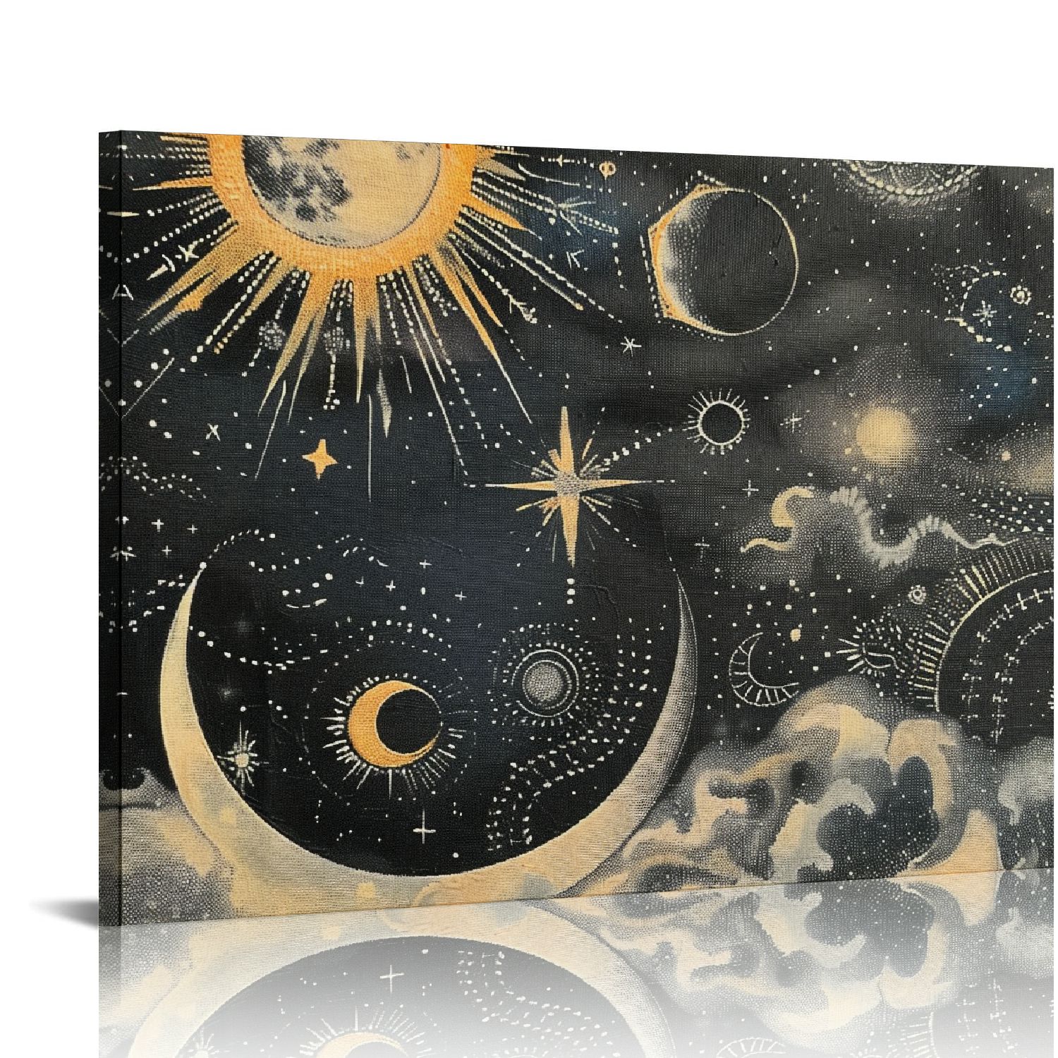 Orinice Cosmic Space Art Fine Art Aesthetic Wall Painting for Home ...