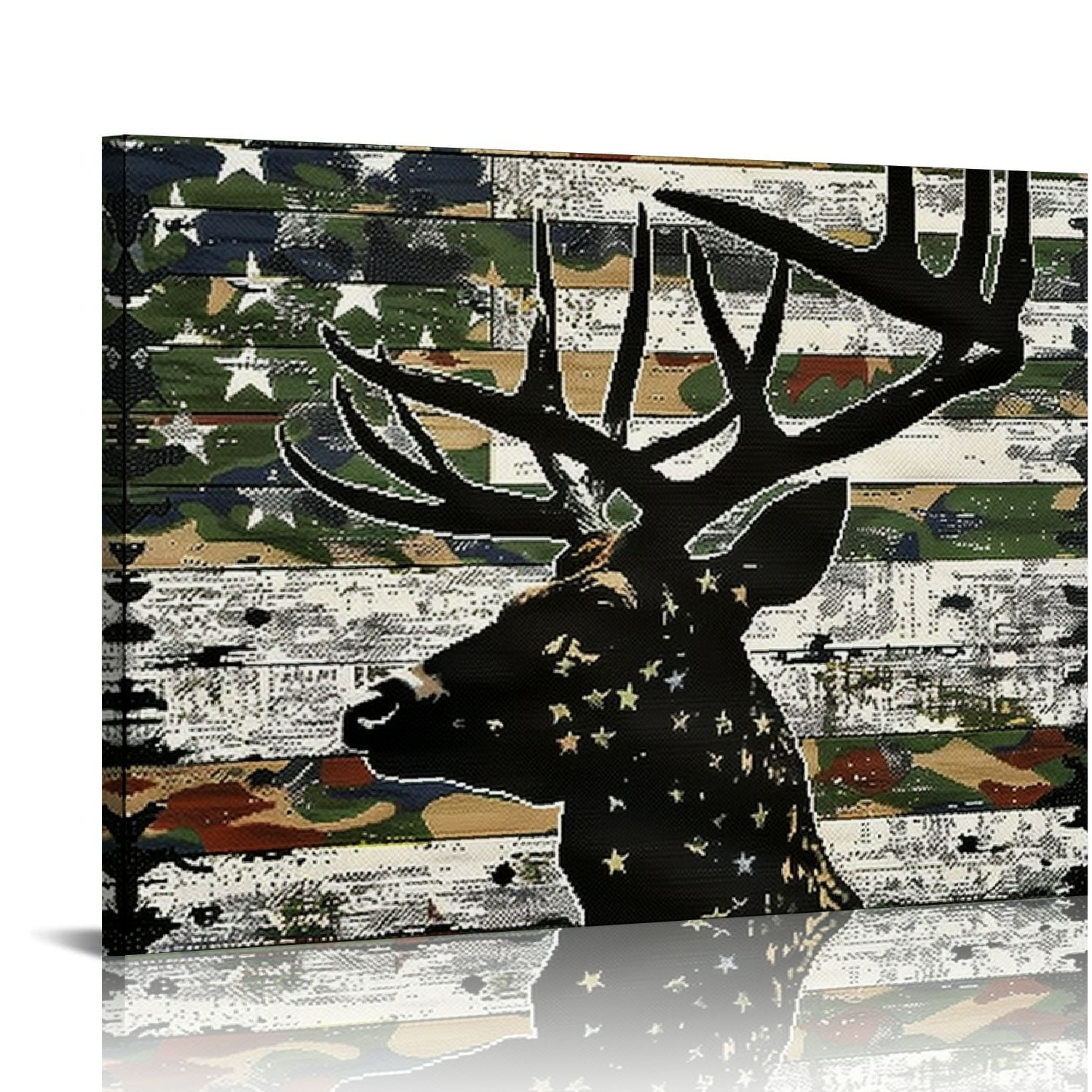 Orinice Deer Camouflage Art Aesthetics & Printing Mural Classroom ...
