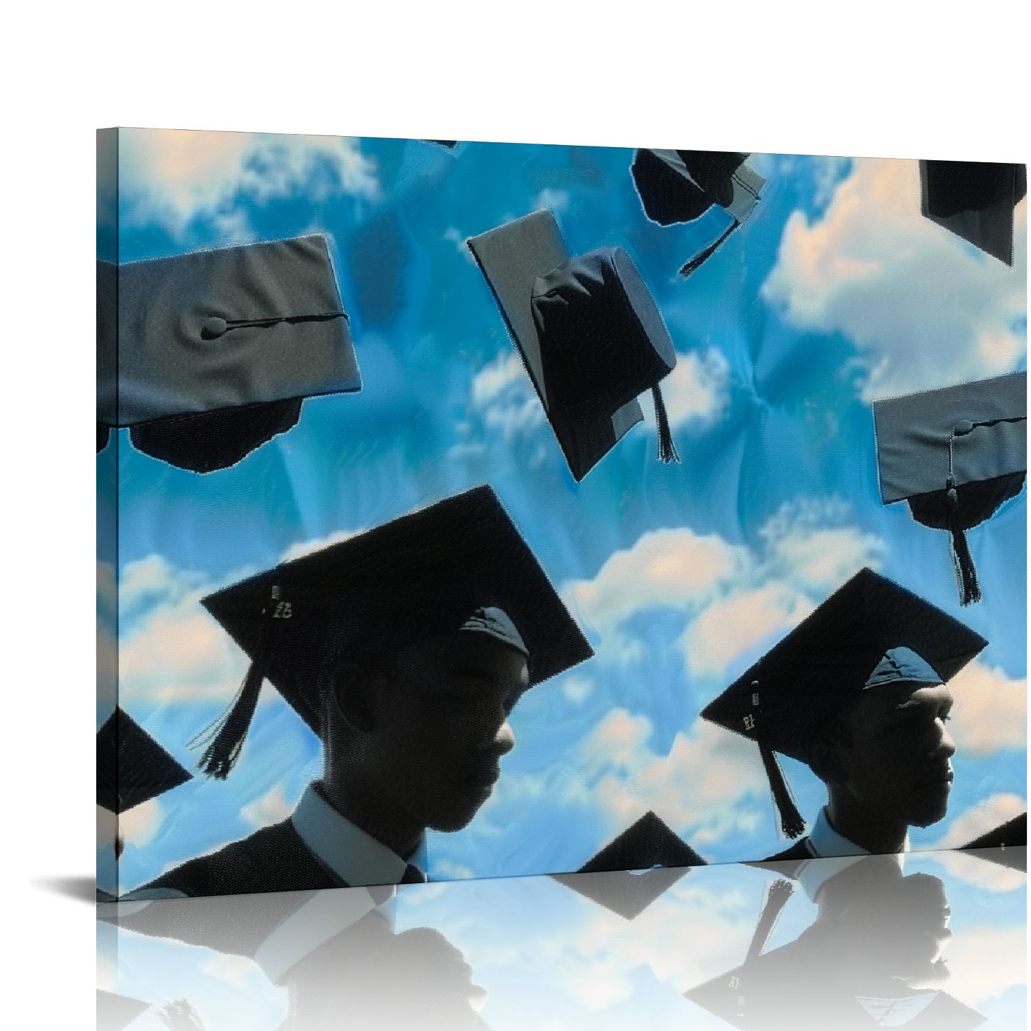Orinice Graduation Caps Fine Art Aesthetic Poster & Print Wall Painting ...
