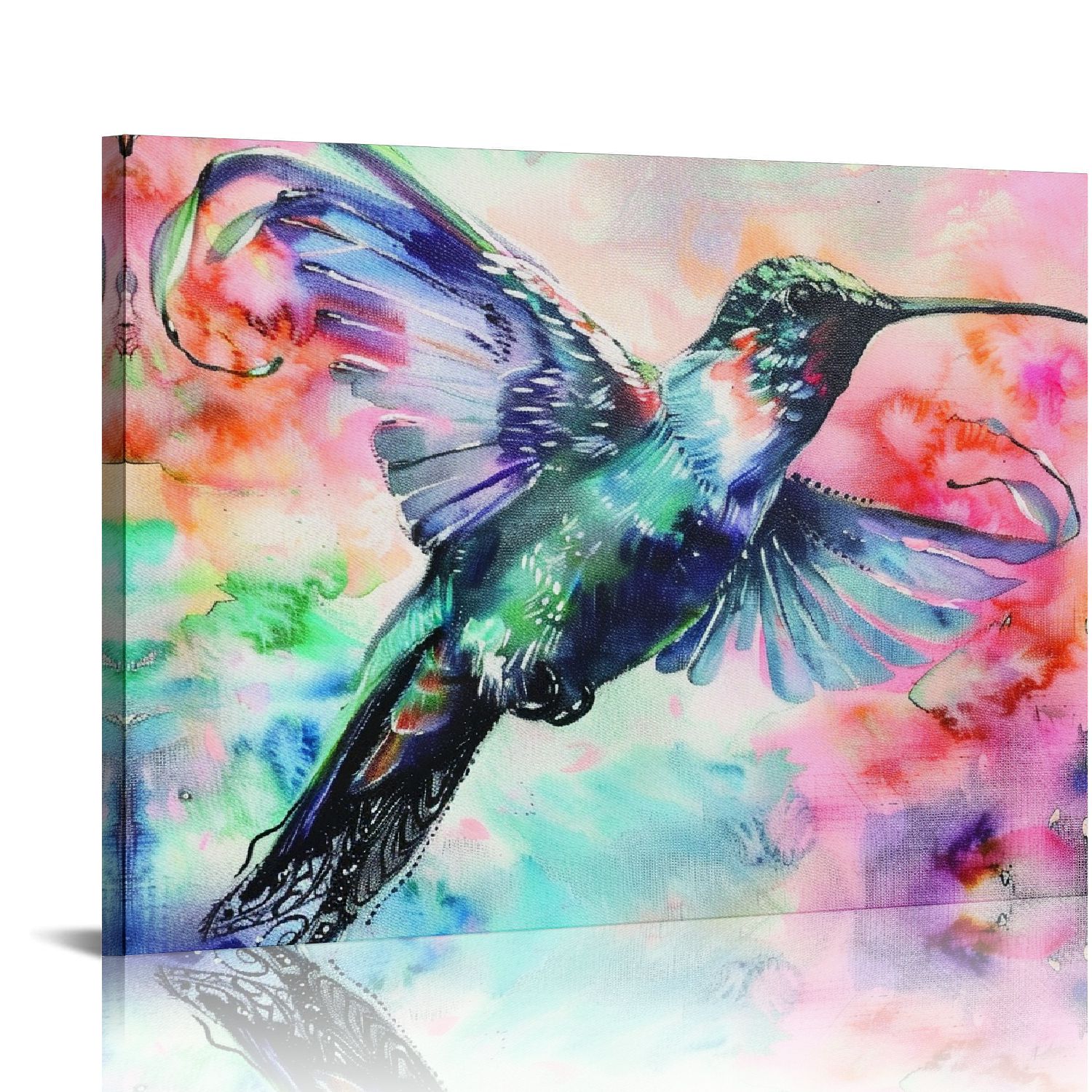 Orinice Hummingbird Sky Wings Fine Art Aesthetic Poster & Print Wall ...