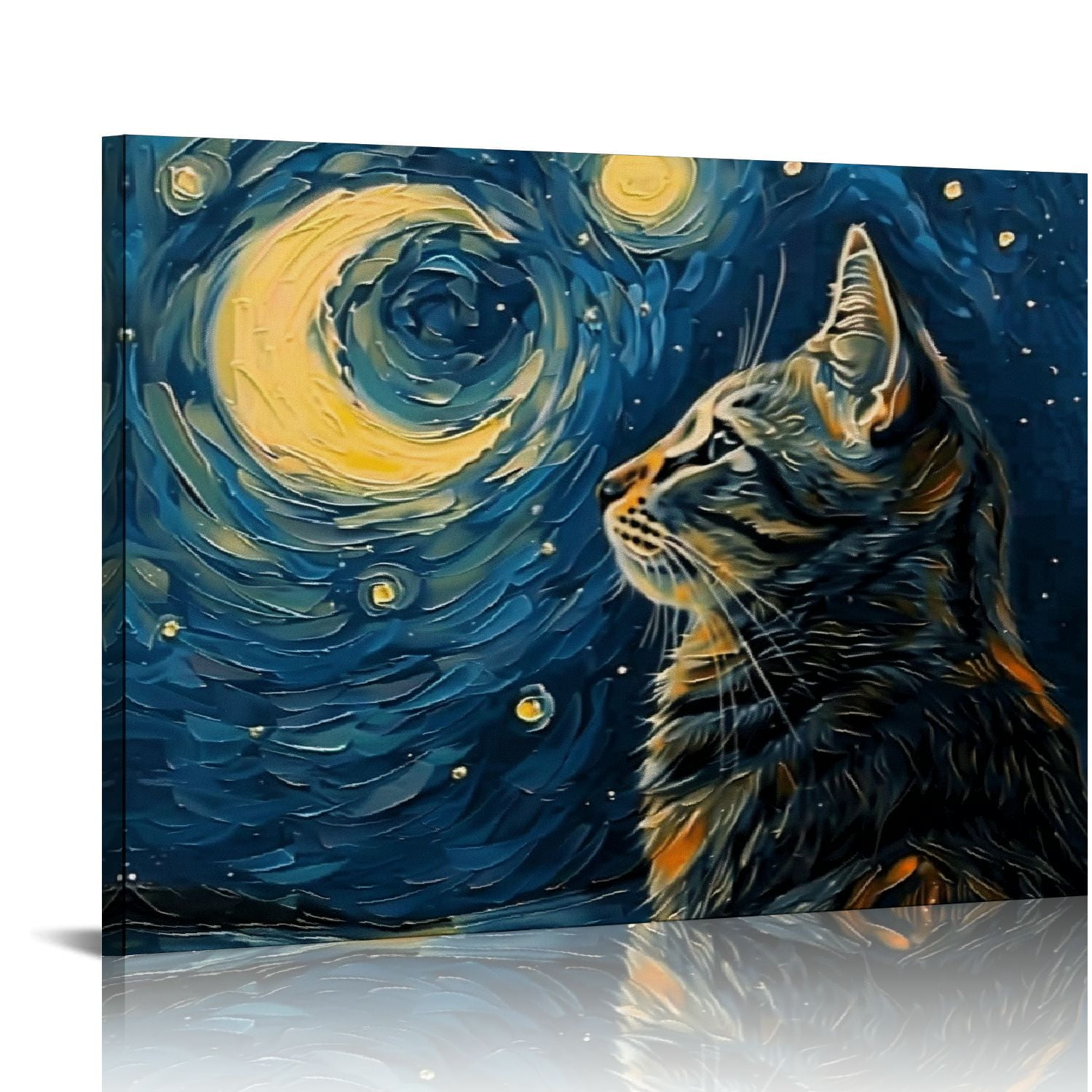 Orinice Monet Cats in Famous Paintings-Impressionist Print Picture ...