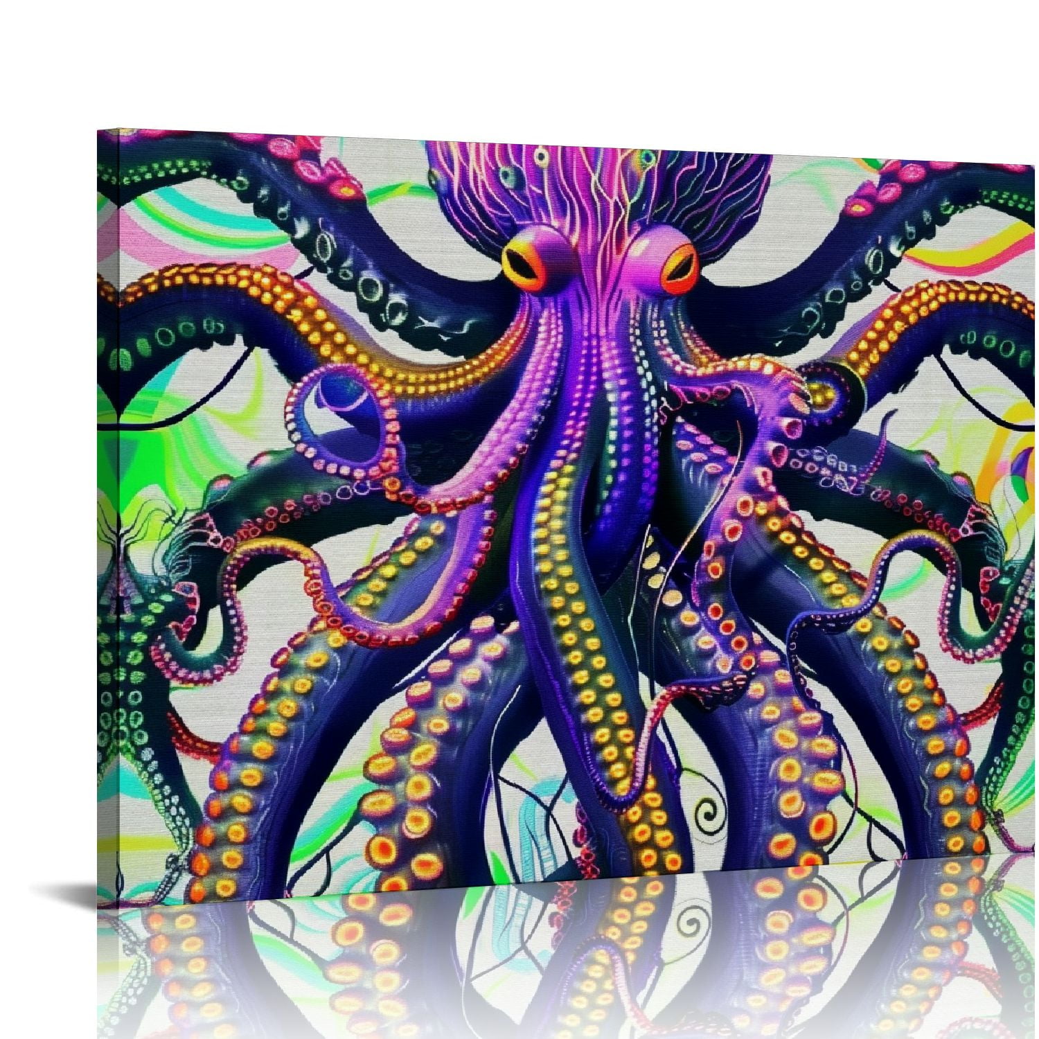 Orinice Octopus Android Jones Psychedelic Art Fine Art Aesthetic Poster ...
