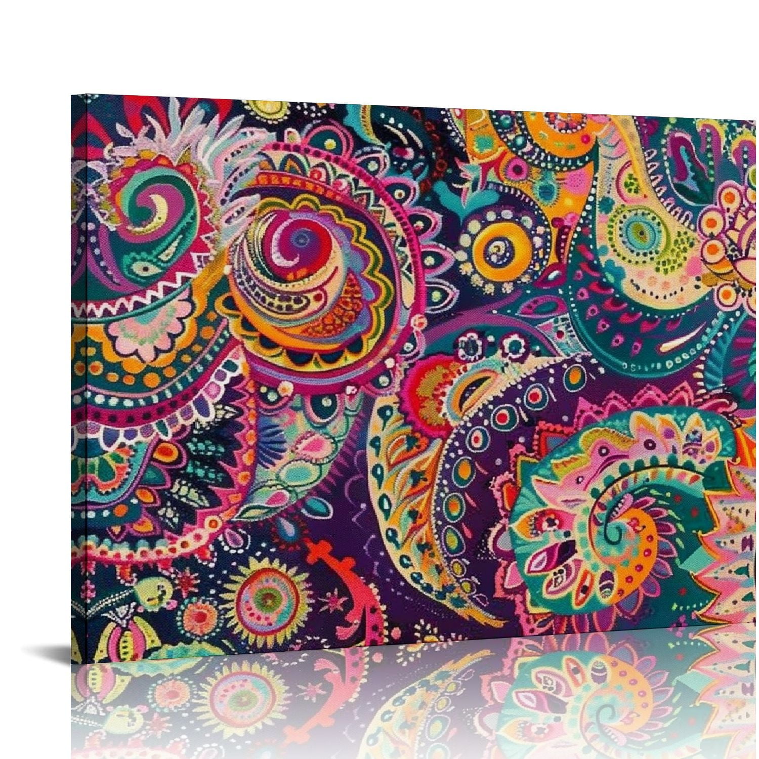 Orinice Paisley Pattern Fine Art Aesthetic Poster & Print Wall Painting ...