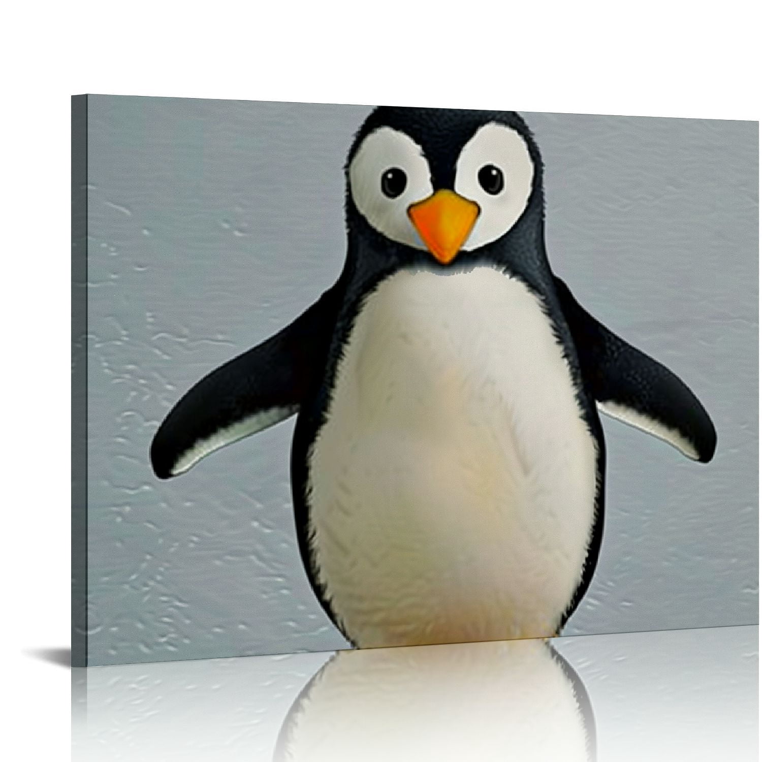Orinice Penguin Cute Funny Fine Art Aesthetic Poster Print Wall ...