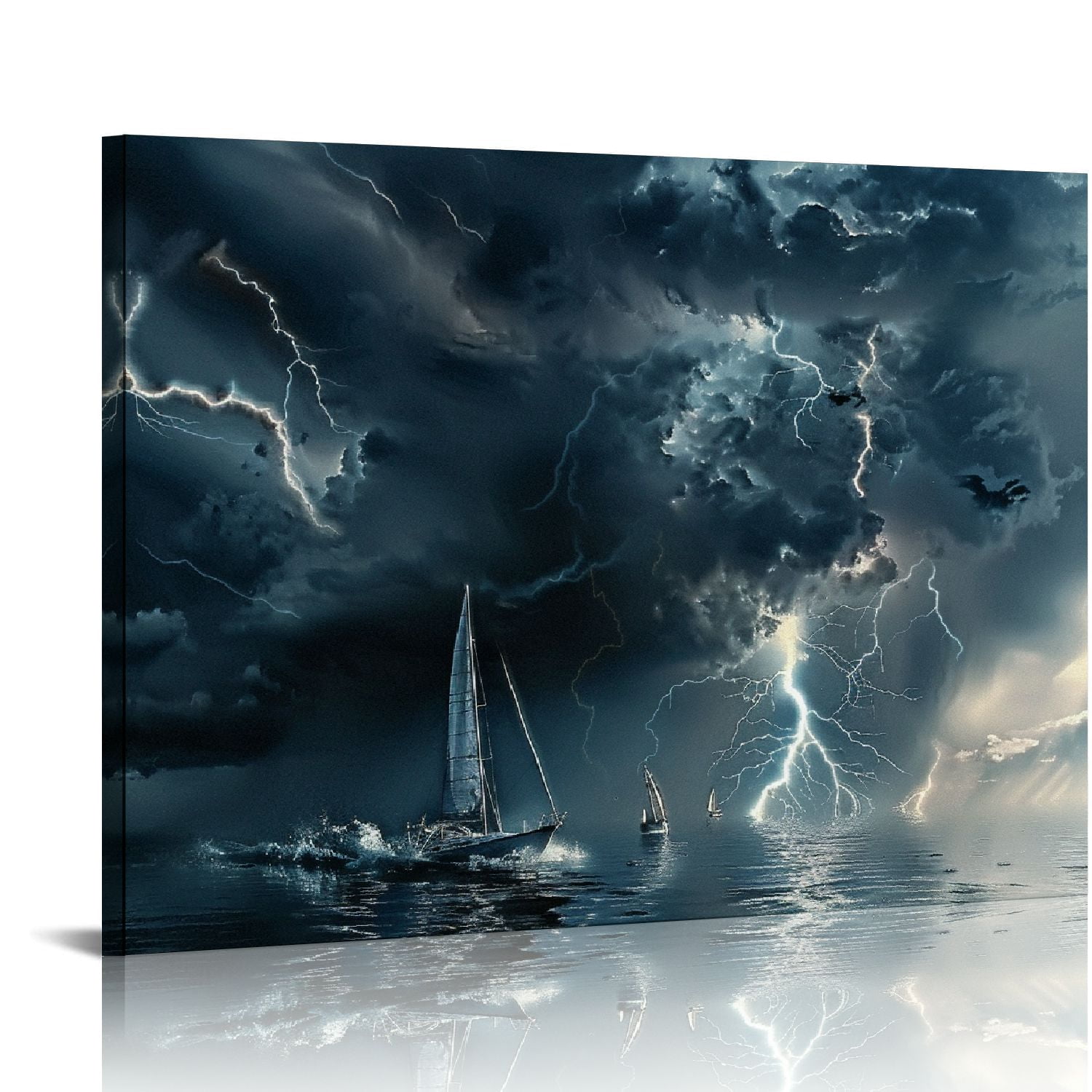 Orinice Stormy Weather Fine Art Aesthetic Poster & Print Wall Painting ...