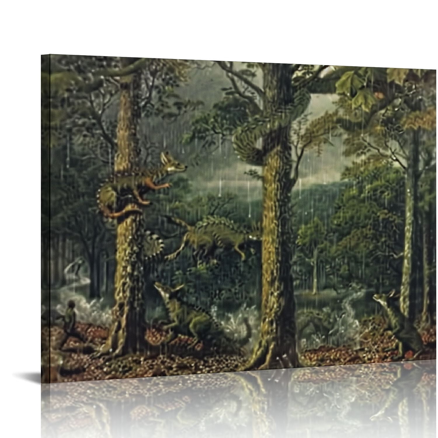 Orinice Surrealist Poster The Fern Cat By Remedios Varo Poster Art ...