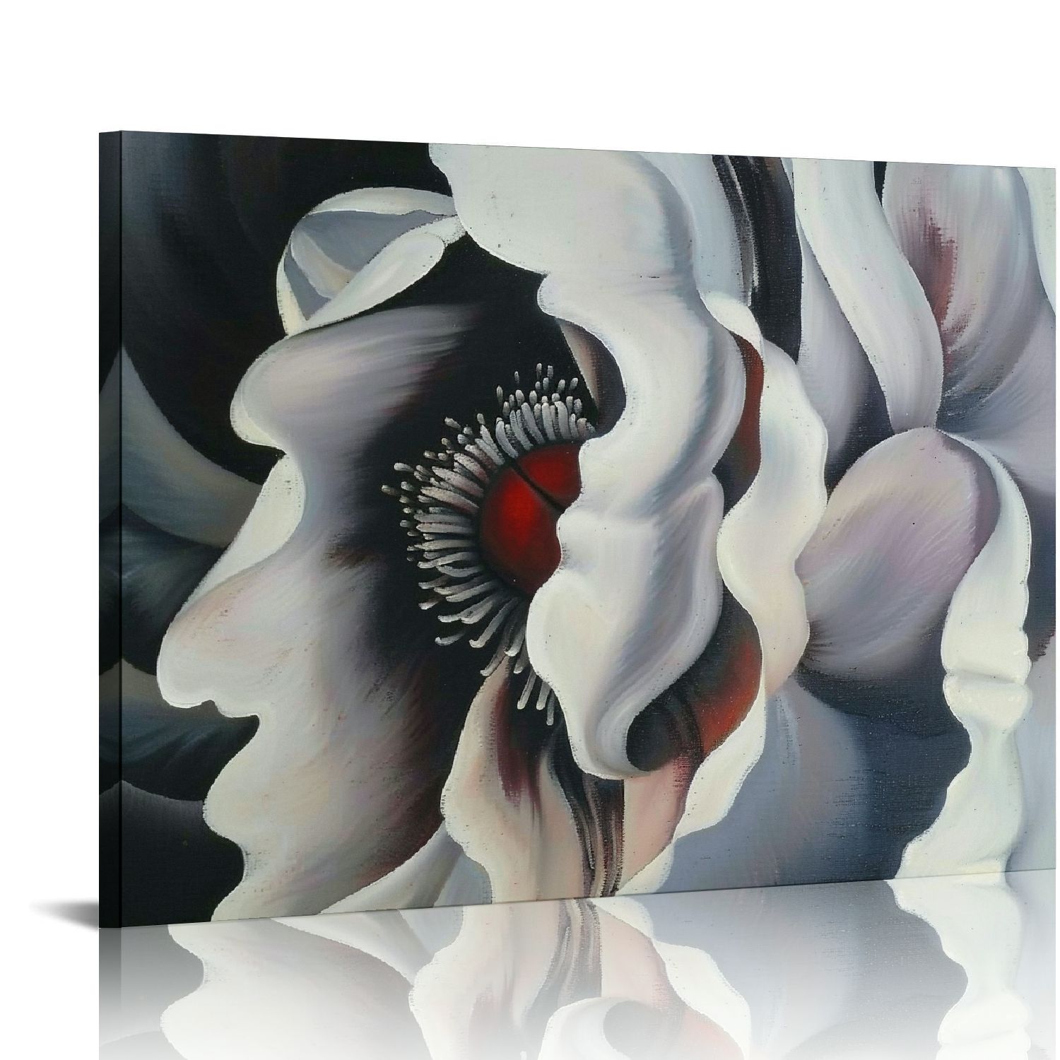 Orinice The Black Iris by Georgia O'Keeffe Minimalist Art Posters ...