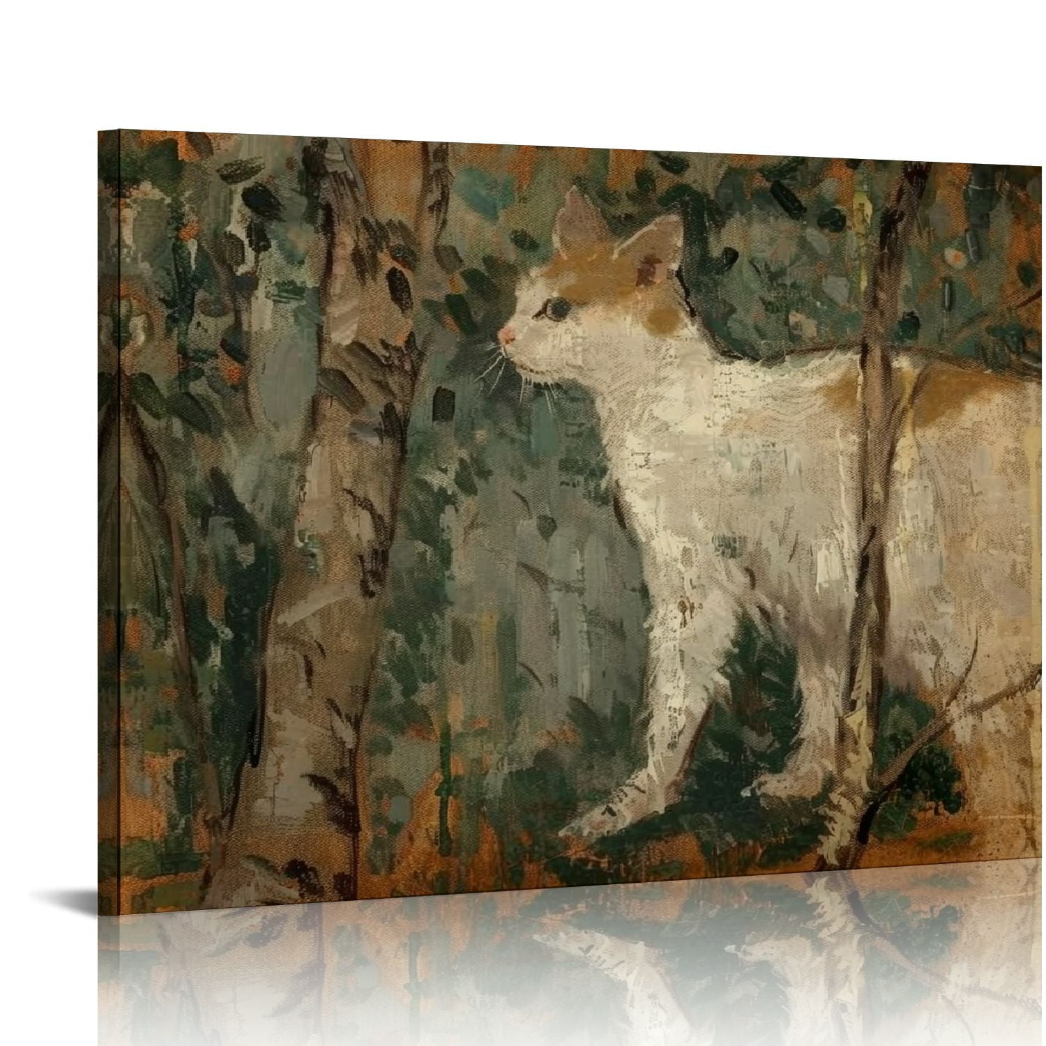 Orinice The White Cat - Pierre Bonnard Print Vintage Painting and ...