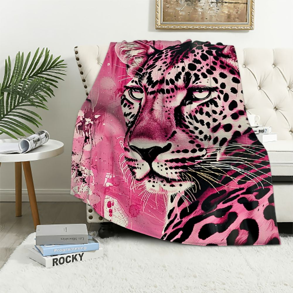 Orinice Throw Blanket Flannel Plush Blanket for Bed Couch Sofa Chair ...