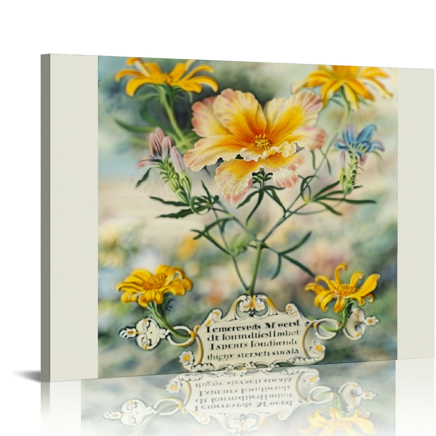 Orinice Vintage Decor Wall Collage Kit, Botanical Wall Collage Cards ...