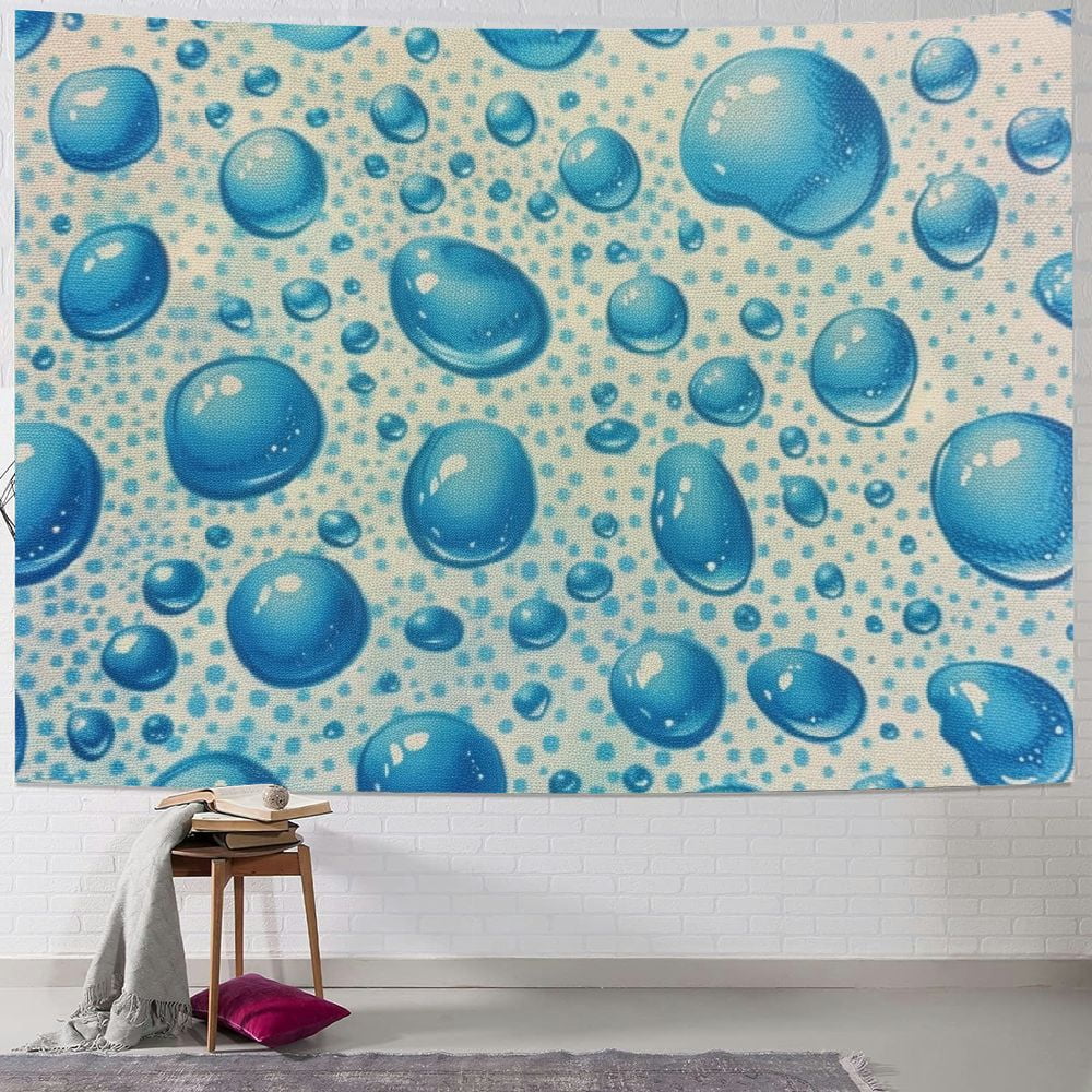 Orinice Water Drops Tapestry Wall Hanging Unique Style Graphic ...
