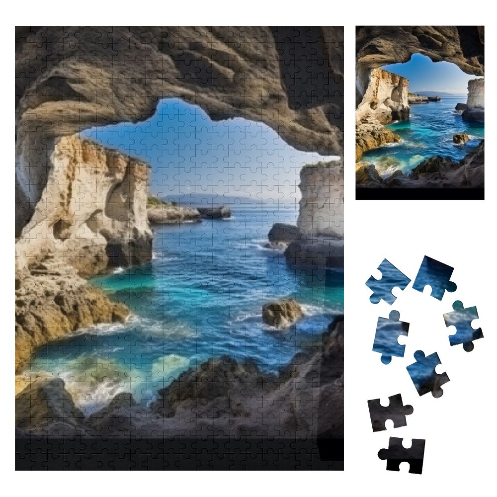 Orinice Wooden Jigsaw Puzzle Rocks Vertical Puzzle for Adults and Kids ...
