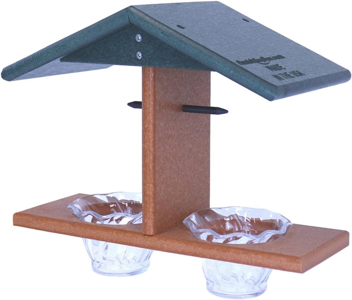 Oriole Feeder, Double-Cup Jelly Oriole Feeder with Pegs for Orange ...