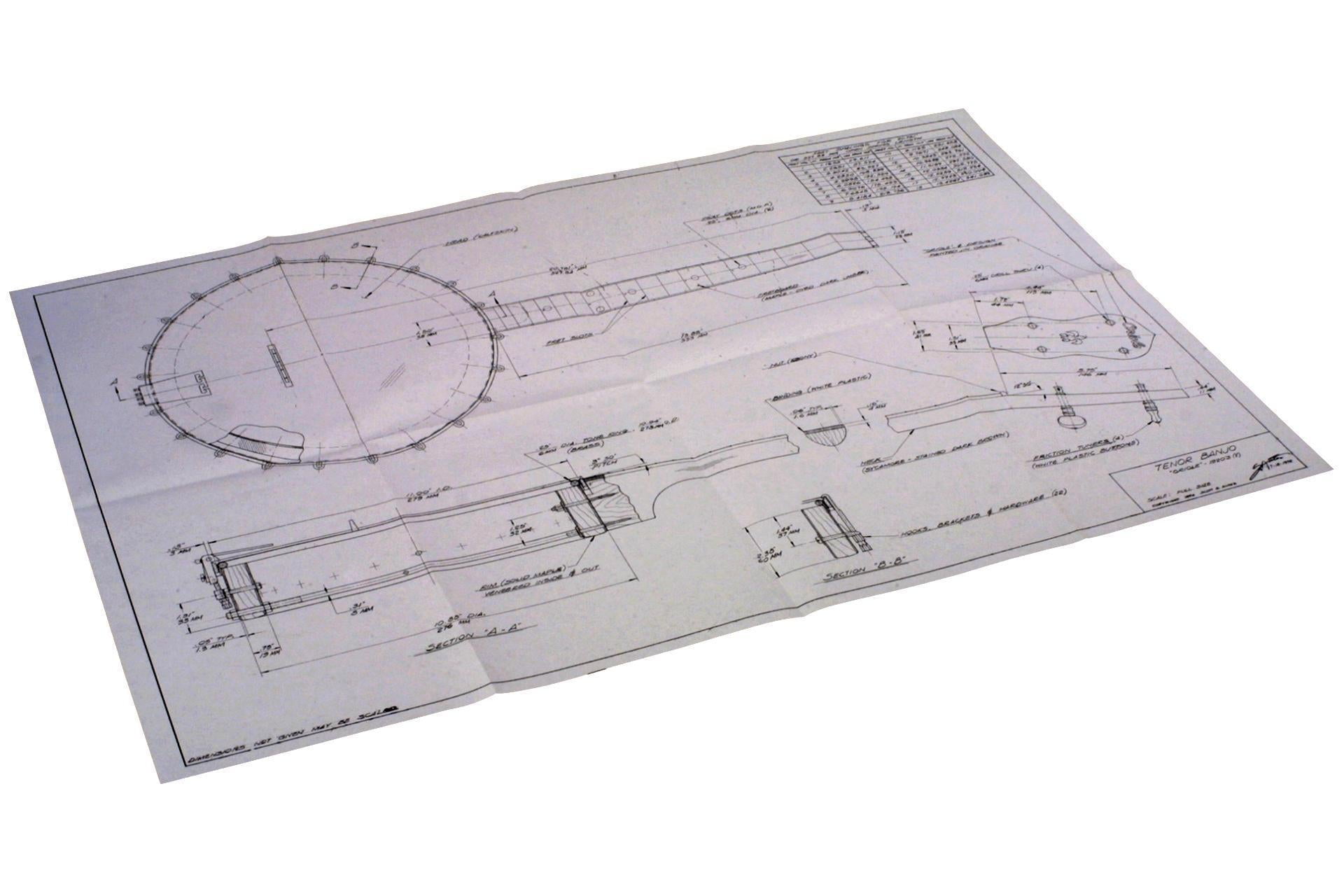 "Oriole" Tenor Banjo Plan - Walmart.com
