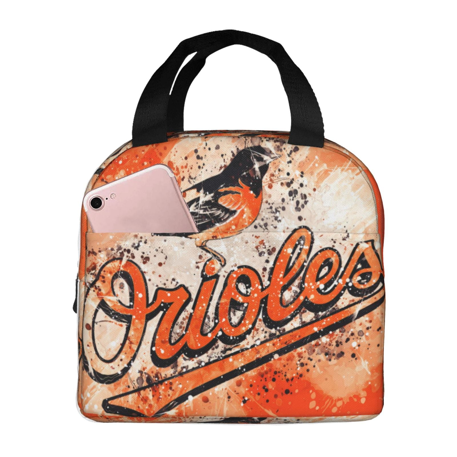 Orioles Baseball Team Campus Insulated Lunch Bag, Leak-Proof Lunch Box ...